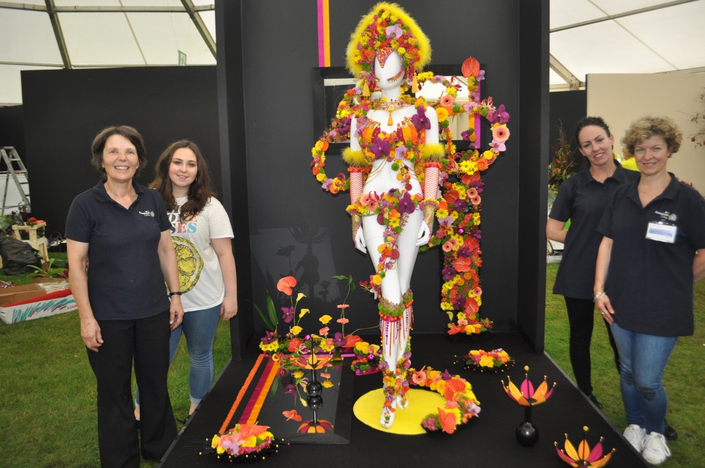 Reaseheath florists awarded top medal at RHS Flower Show Tatton Park - Reaseheath 100